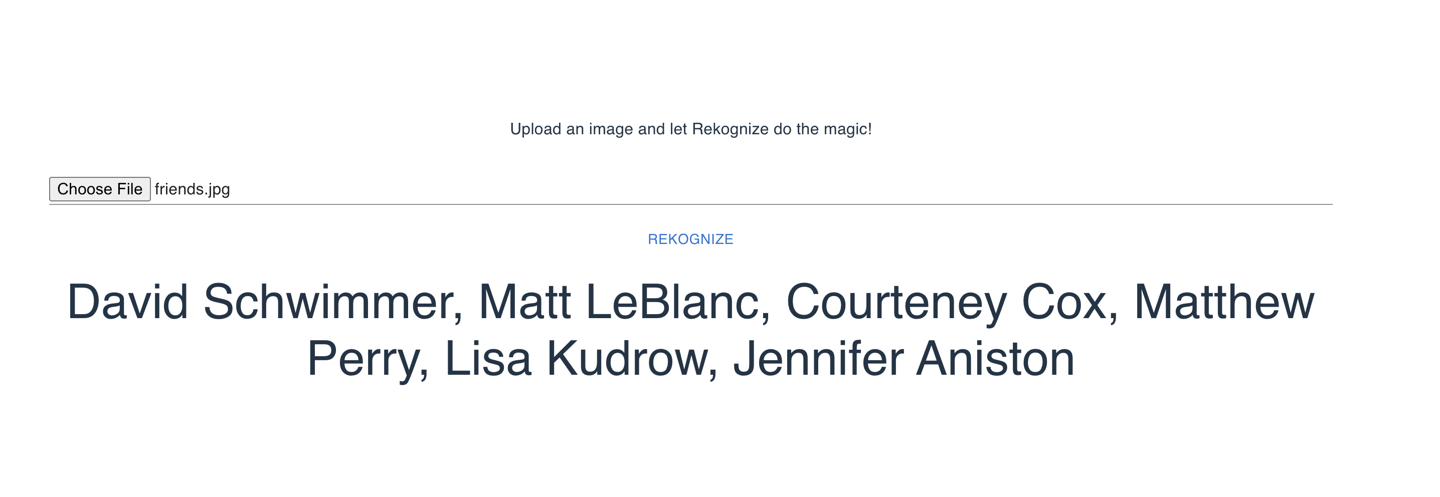 GitHub - zivattias/rekognize: A web app that processes images and displays celebrities' names ...